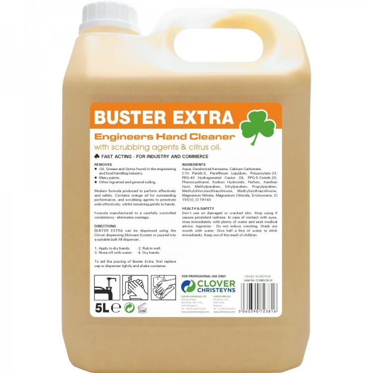 Clover Chemicals Buster Extra Engineers Hand Cleaner 415 – UHS (Europe) Ltd