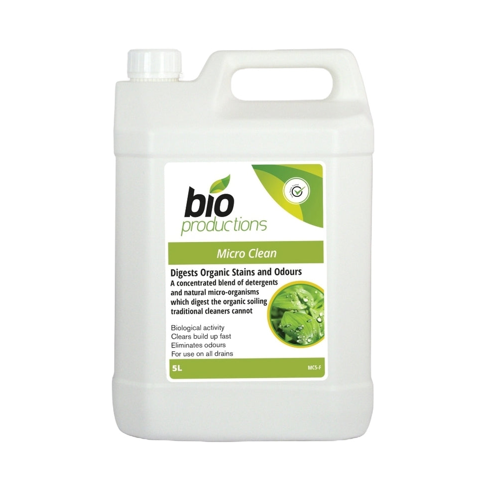 Bio Productions MICRO CLEAN - Biological Stain & Odour Eradicator 5 Lt ...