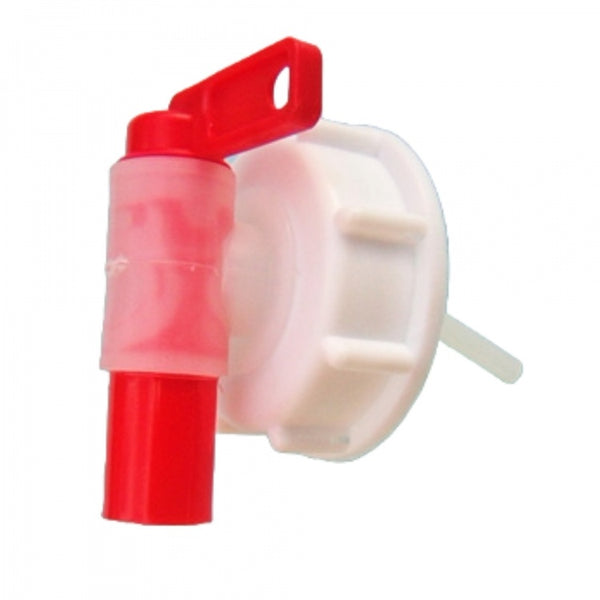 25 Ltr Anti Glug Plastic Drum Tap DIN 61 – UHS (Europe) Ltd